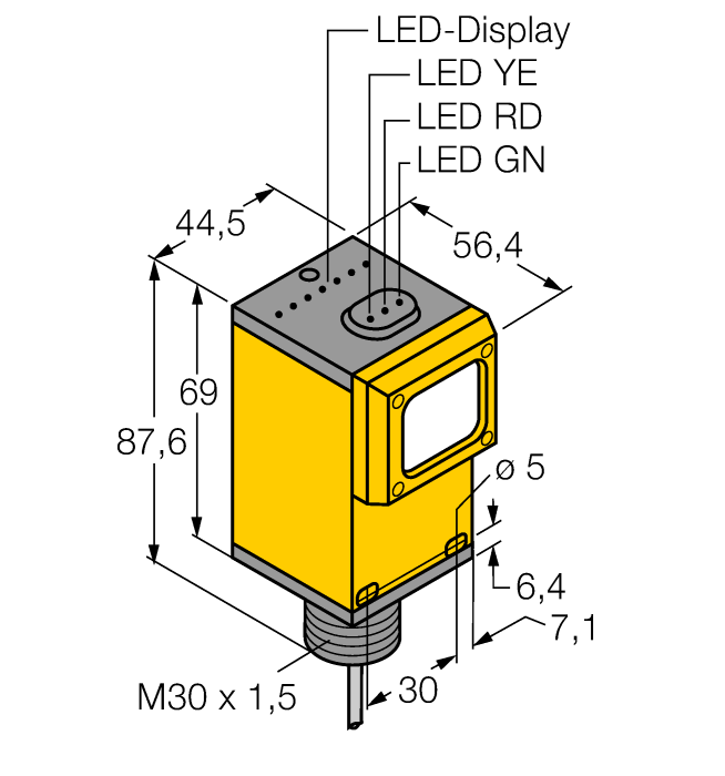 Photoelectric Sensor - Retroreflective Laser Sensor