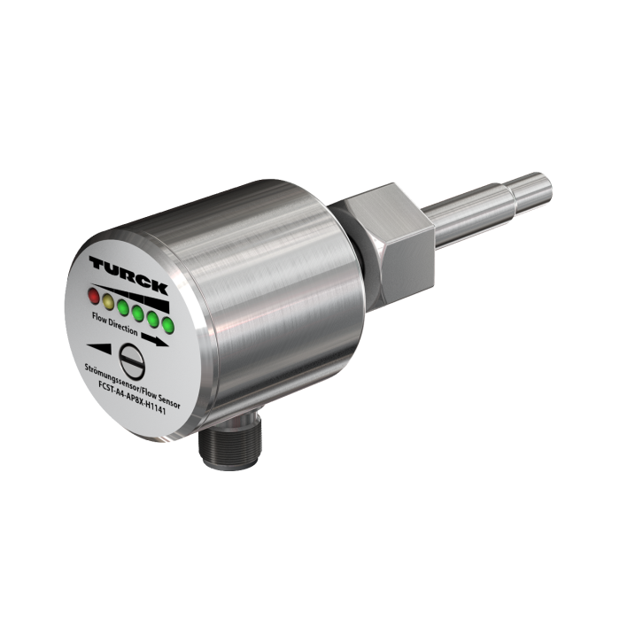 Freely Rotatable FCST Flow Sensor - Monitoring of Flow Speed