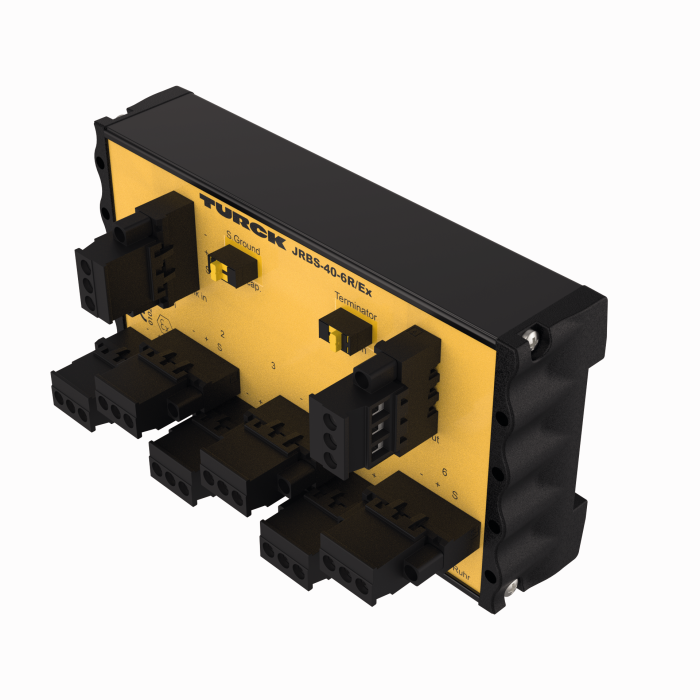 IP20 Junction Box, 6-Channel - FOUNDATION Fieldbus and PROFIBUS-PA