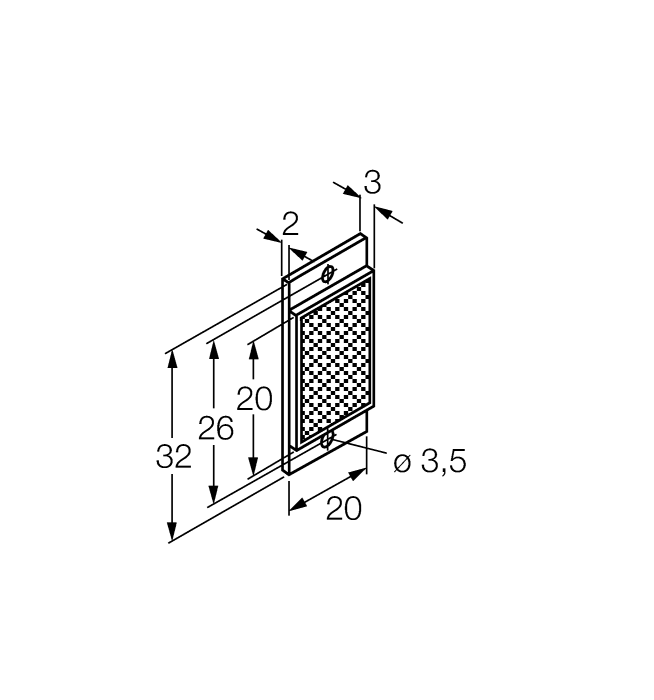 Reflector - Microprism