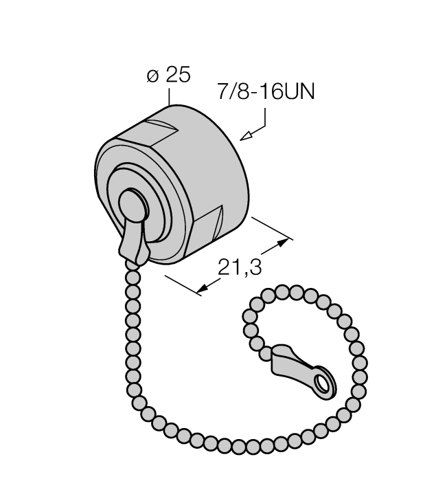 End Cap 7/8″